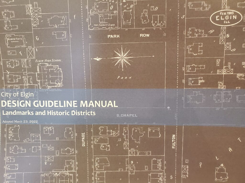 City of Elgin Design Guideline Manual for Landmarks and Historic ...